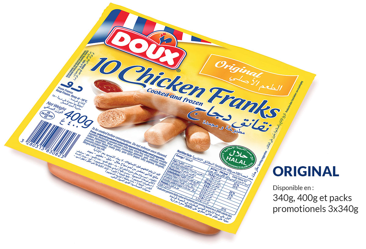Franks de poulet | France Poultry