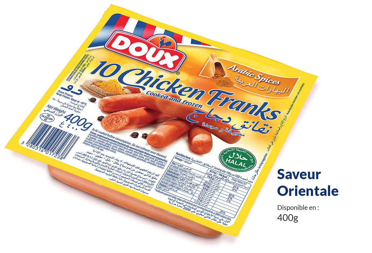 Franks de poulet | France Poultry